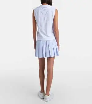 Varley Toyah Striped Tennis Skirt - Blue