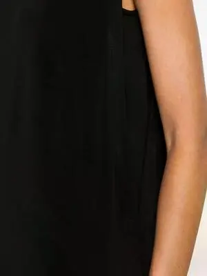 Issey Miyake Sleeveless Boat-neck Midi Dress