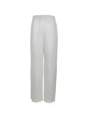 LA ROSE Silk Trousers