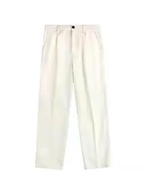 FAY Archive Pleated Trousers - Neutrals