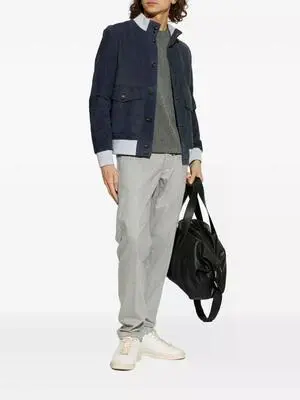 Eleventy Cashmere Crew Neck Sweater - Grey