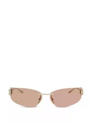 Balenciaga Bb Rimless Sunglasses