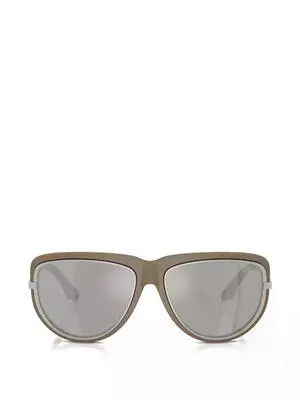 Burberry Pilot Frame Mirrored Sunglasses