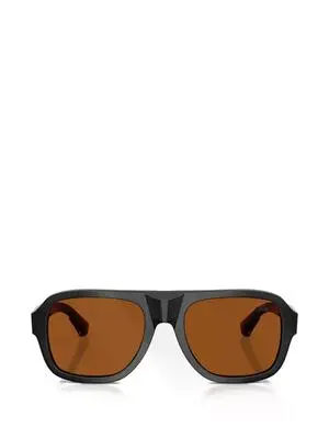 Burberry Burberry Eyewear Pilot Frame Sunglasses Black