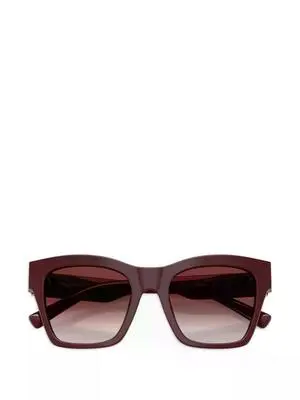 Dolce & Gabbana Bordeaux Square Frame Sunglasses