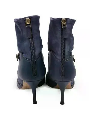 MALONE SOULIERS Buckled Sock Ankle Boots