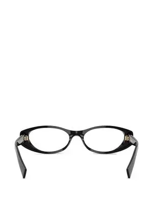 Miu Miu Oval Frame Glasses