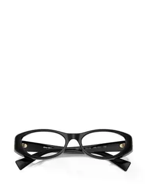 Miu Miu Oval Frame Glasses