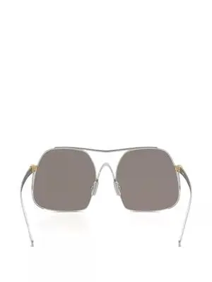 Miu Miu Square-frame Sunglasses - Silver