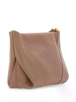 GIANNI CHIARINI Suria Grained Leather Clutch Bag