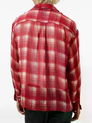 424 Check-pattern Long-sleeve Shirt