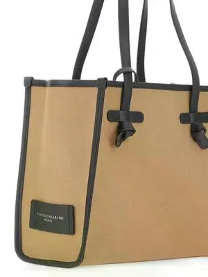 MARCELLA CLUB Leather-trimmed Shoulder Bag