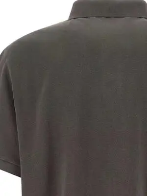 Stone Island Logo-patch Cotton-piqué Polo Shirt