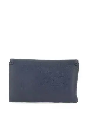 GIANNI CHIARINI Hermy Leather Clutch Bag