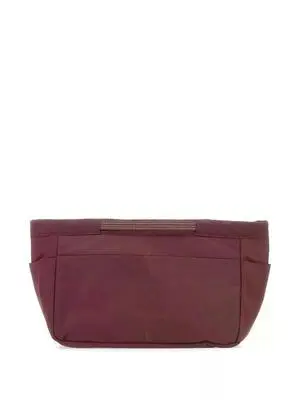 GIANNI CHIARINI Contrast Stitching Clutch Bag