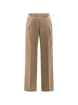 GERMANO 1952 Berlin Fit Pleated Trousers - Neutrals