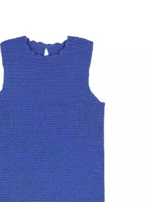 B.B. WALACE Sleeveless Knit Top With Contrasting Stripes
