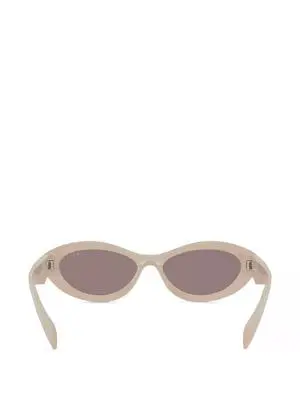 Prada Geometric Frame Sunglasses