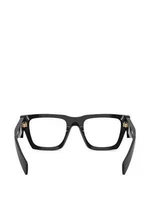 Prada Rectangle-frame Glasses - Black