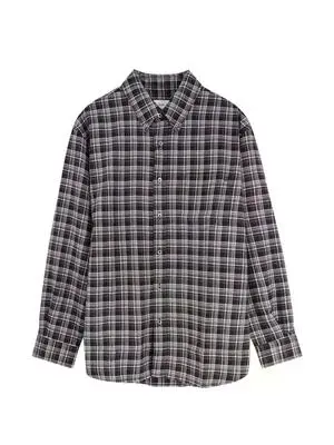 DUNST Check Flannel Button-down Shirt