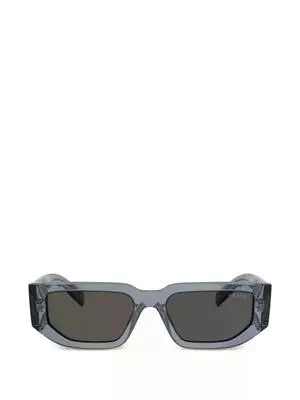 Prada Rectangle Frame Sunglasses - Blue