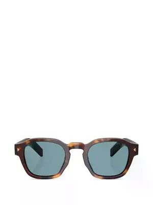 Prada Phantos-frame Sunglasses - Brown