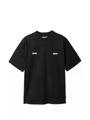 WOODBIRD Baine Zilla Graphic-print Cotton T-shirt - Black