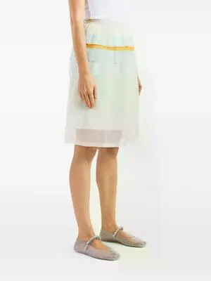 BIELO Stripe Detail Midi Skirt