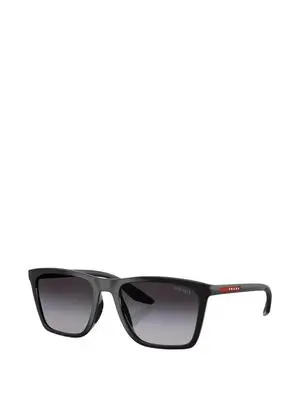 Prada Square Frame Sunglasses - Black