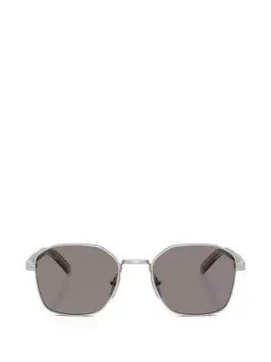 Prada Square-frame Sunglasses - Silver