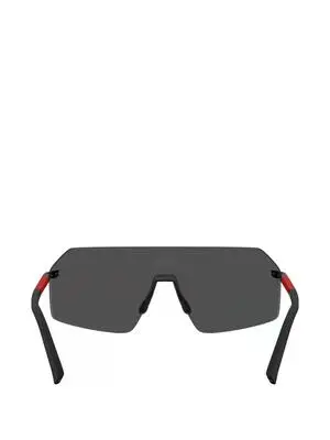 Prada Shield-frame Sunglasses - Black