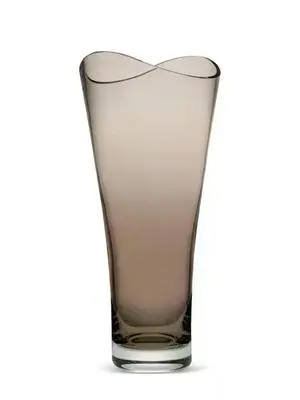 IVV Iris Wavy-rim Vase - Grey