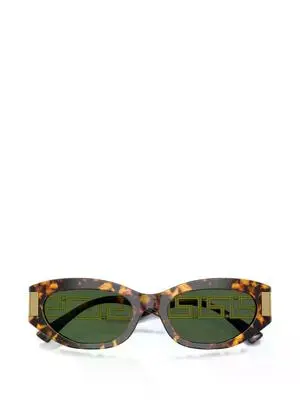 Versace Tortoiseshell-effect Sunglasses