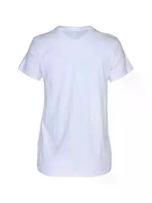 Rag & Bone Slub Texture Crew Neck Short Sleeve T-shirt - White