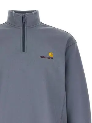 Carhartt Work In Progress American Script Half-zip Sweatshirt