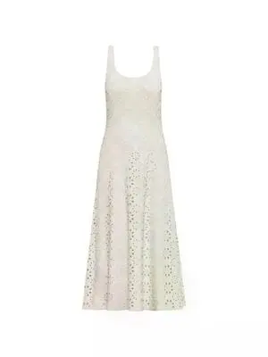 Marella Broderie Anglaise A-line Dress