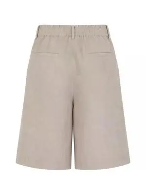 MOORER Pleated Shorts
