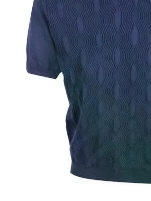 04651 / A TRIP IN A BAG Jacquard Johnny Polo Shirt