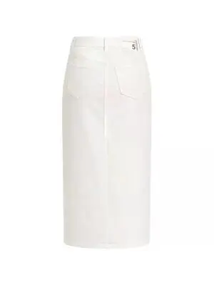 DEPARTMENT 5 Braid Denim Maxi Skirt