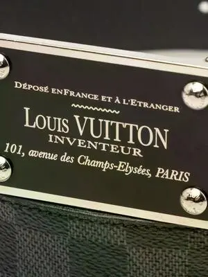 LOUIS VUITTON Damier Graphite Inventeur Reversible Belt
