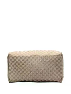 Gucci Gg Canvas Web Duffle Bag