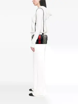 Gucci Small Gg Canvas Web Joy Boston Bag Satchel