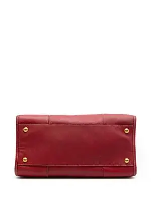 Prada Saffiano Lux Shopping Tote Satchel