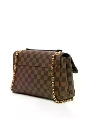 LOUIS VUITTON 2021 Damier Ebene Vavin Pm Shoulder Bag - Brown