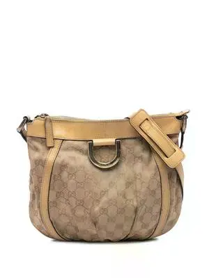 Gucci Gg Canvas Abbey D Ring Crossbody Bag - Neutrals