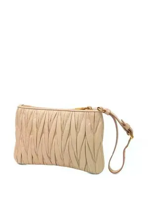 Miu Miu Matelassé Nappa Clutch Bag