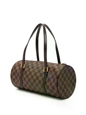 LOUIS VUITTON 2003 Damier Ebene Papillon 30 Handbag