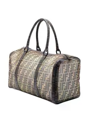 Fendi Zucca Mesh Boston Bag