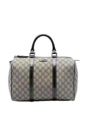 Gucci Gg Supreme Joy Boston Bag - Neutrals