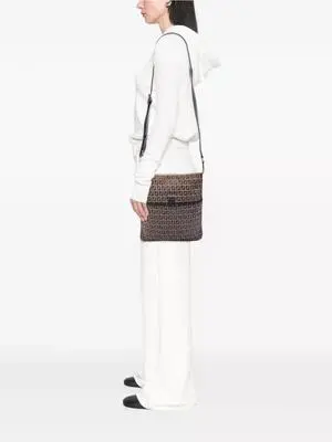 Fendi Zucchino Canvas Crossbody Bag